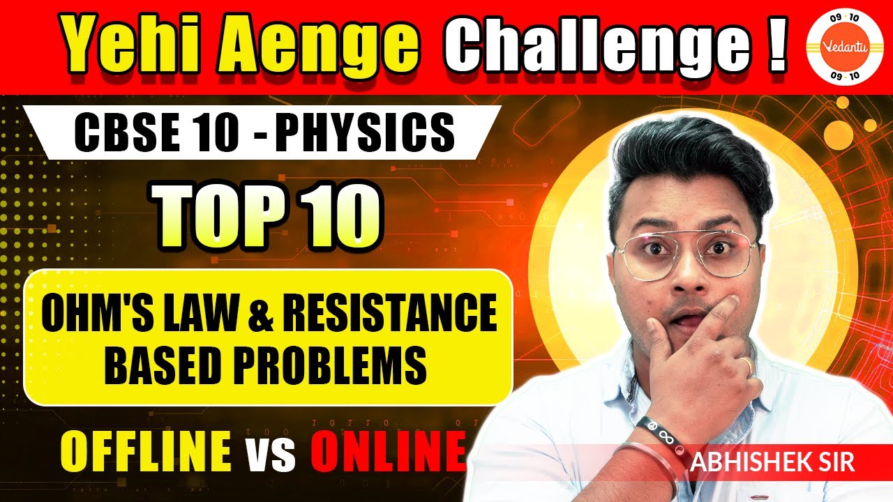 Yehi Aenge Challenge! Top 10 Ohm's Law & Resistance Based Problems ...