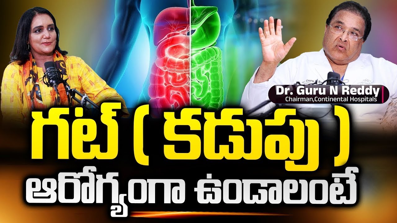 గట్ ( కడుపు ) ఆరోగ్యంగా ఉండాలంటే | Dr Guru N Reddy On DIET FOR IMPROVE ...