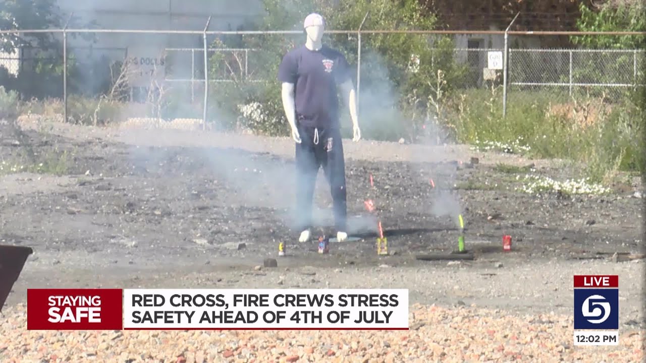 Red Cross, fire crews stress safety ahead of 4th of July - YouTube