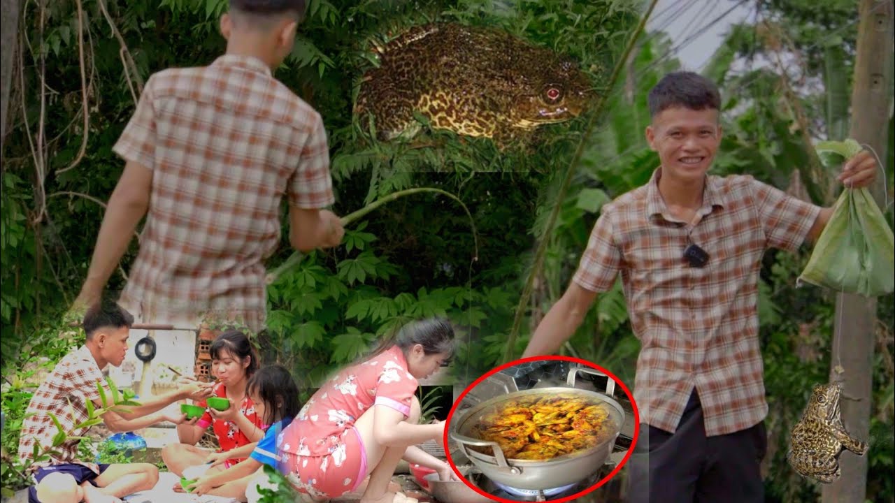 frog fishing " Palaka na niluto gamit ang tanglad at sili " Pang-araw ...