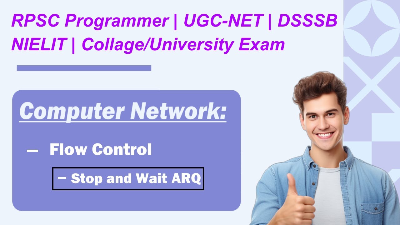 Computer Network Stop And Wait Arq Protocol In Computer Network Computer Network Tutorial 5995