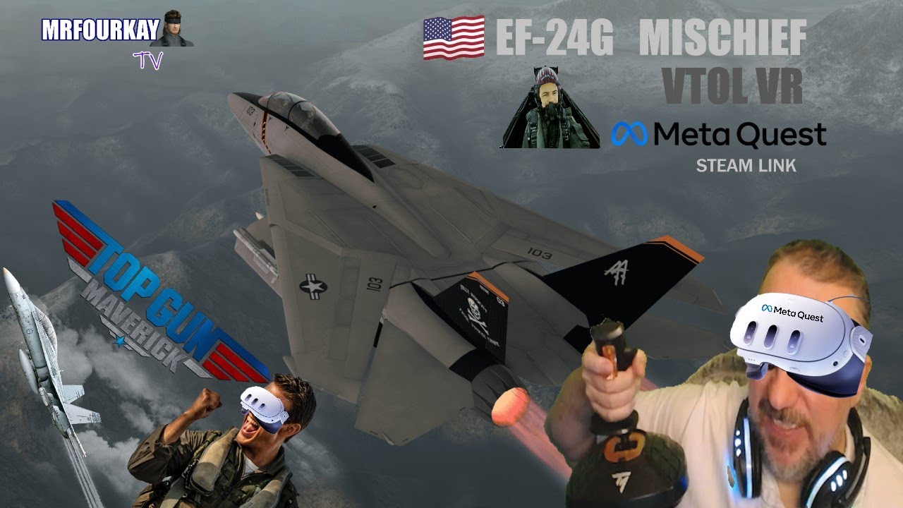 VTOL VR: EF-24 Mischief - Electronic Warfare #VtolVr - YouTube