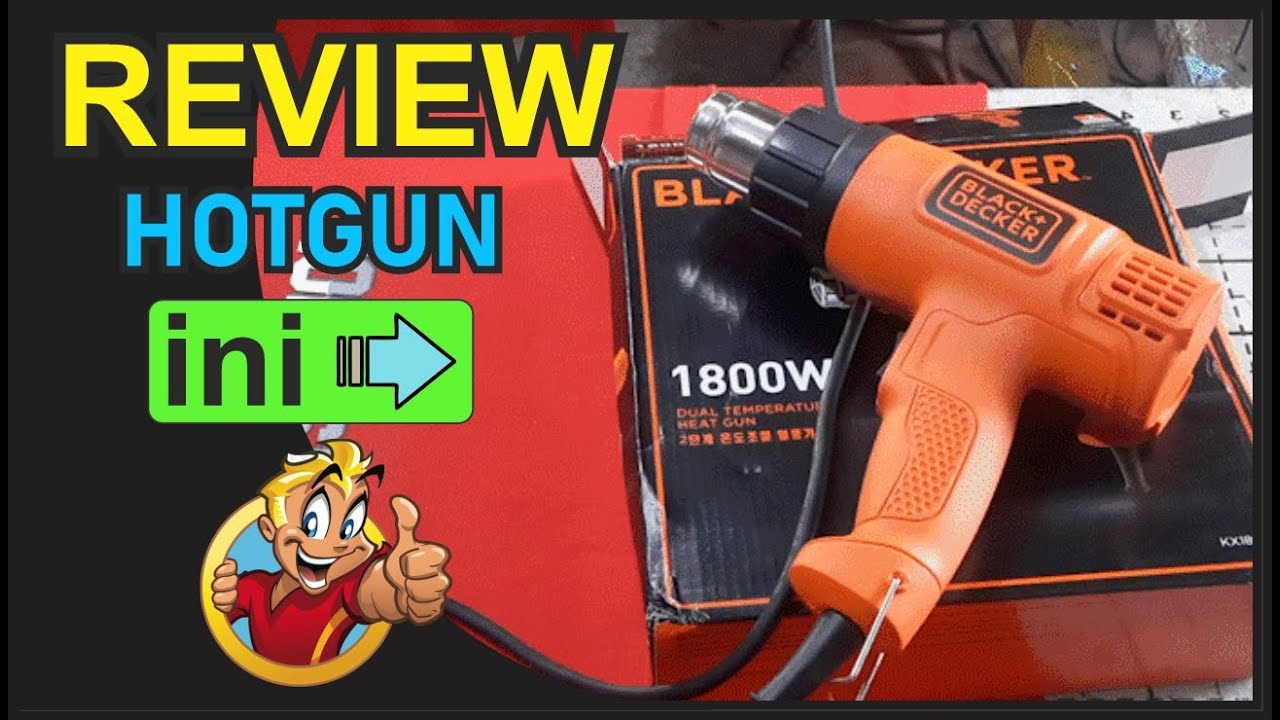 REVIEW HOTGUN UNTUK SABLON PLASTISOL - YouTube
