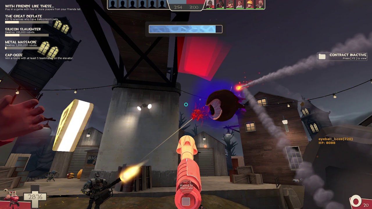 Giant Charged Soldier on Eyeaduct (2 rounds) | Team Fortress 2 - YouTube