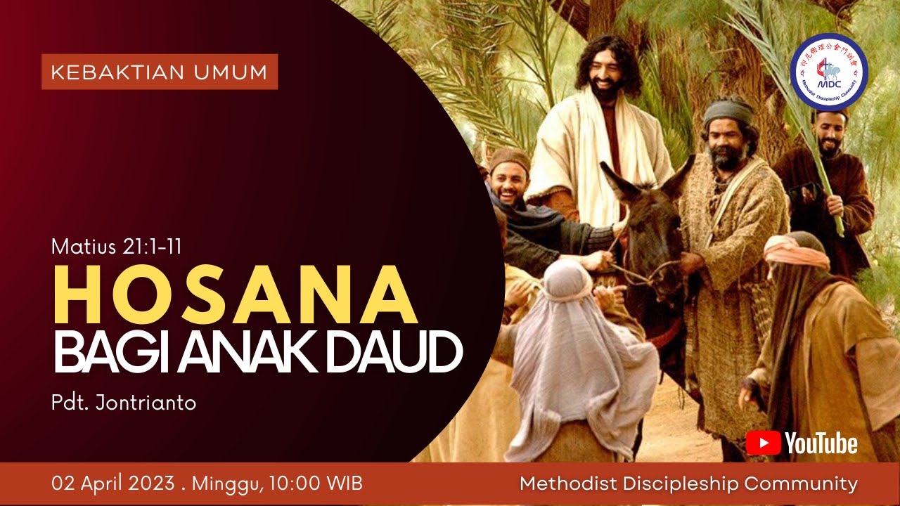 Kebaktian Umum MDC 02 April 2023 - YouTube