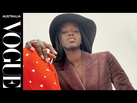 Adut Akech behind the scenes | Cover Shoot | Vogue Australia