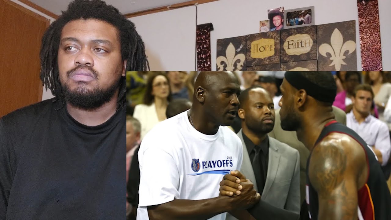 Lebron Super Fan Disrespects Michael Jordan Reaction Video - YouTube
