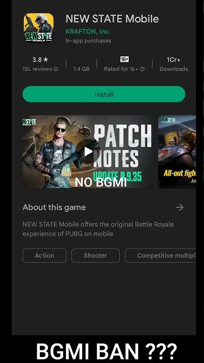 BGMI AGAIN BAN IN INDIA.BGMI REMOVE FROM PLAY STORE.PUNG BAN IN INDIA#shorts#bgmibanned# ...