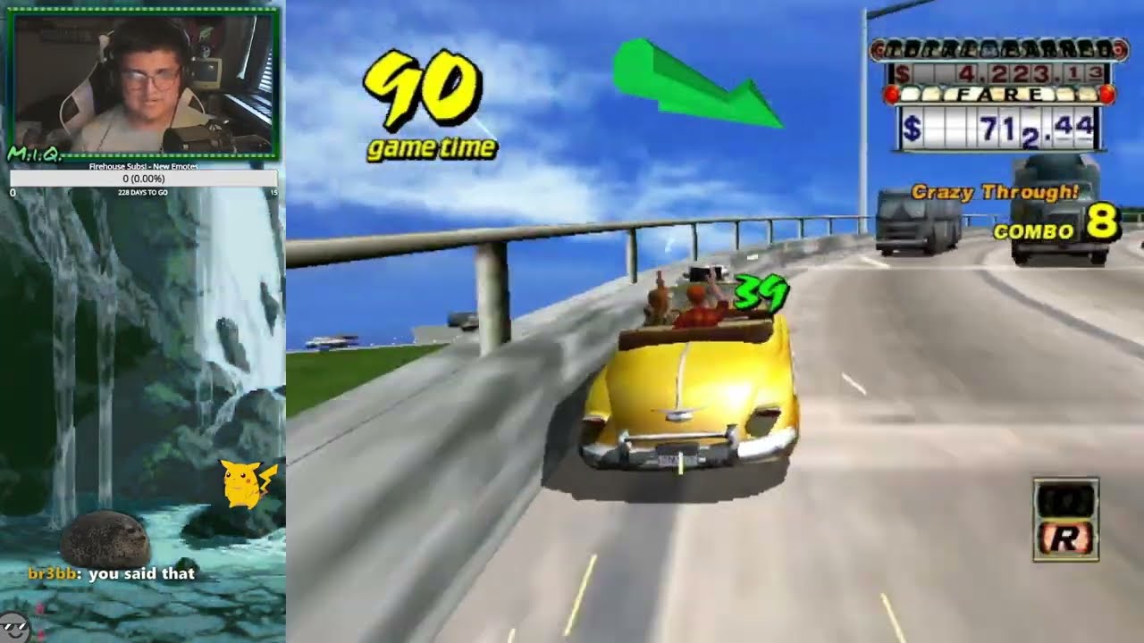 Scuffed stream with crazy plays! (Crazy Taxi | Sonic Heroes | VOD ...