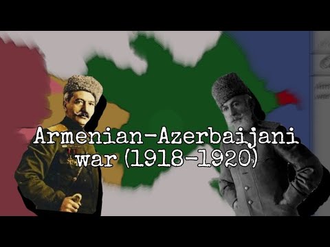 Armenian-Azerbaijani war 1918-1920 | Every Event