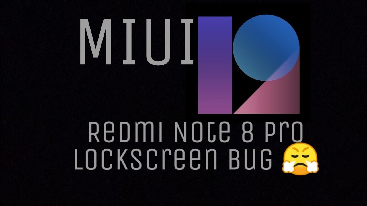 Redmi Note 8 Pro MIUI 12 Lockscreen Bug Fixed ! - YouTube