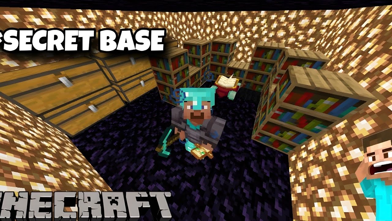 Minecraft || But I create secret base || minecraft smp video ...