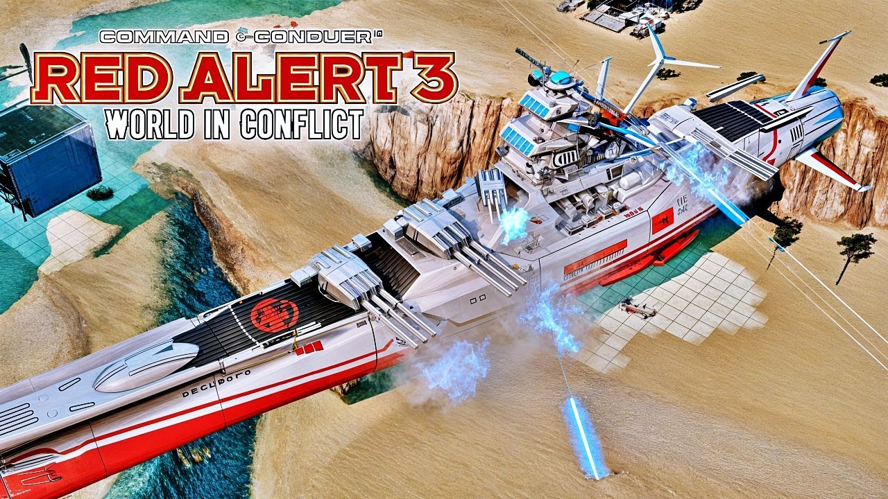 Red Alert 3: World in Conflict | The Naval Storm Has Begun - YouTube