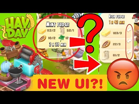Hay Day New Update: Machines UI - YouTube