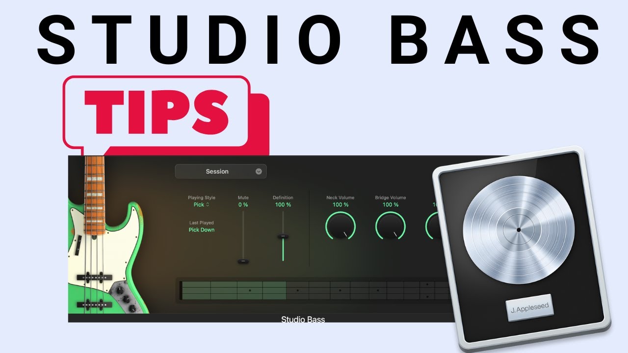 Add Slides Harmonics & More Manually Logic Pro 11 Bass Studio | Articulation Sets - YouTube