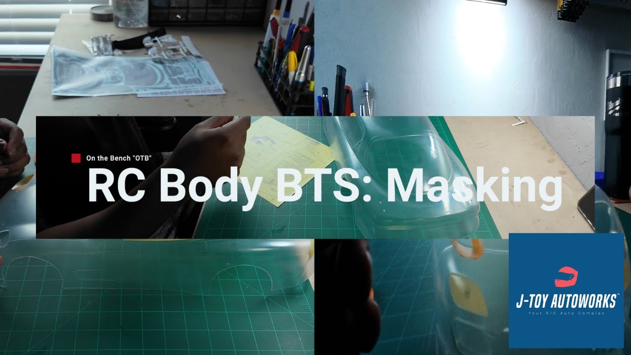 RC Car Customization: The Art of Masking & Painting - YouTube