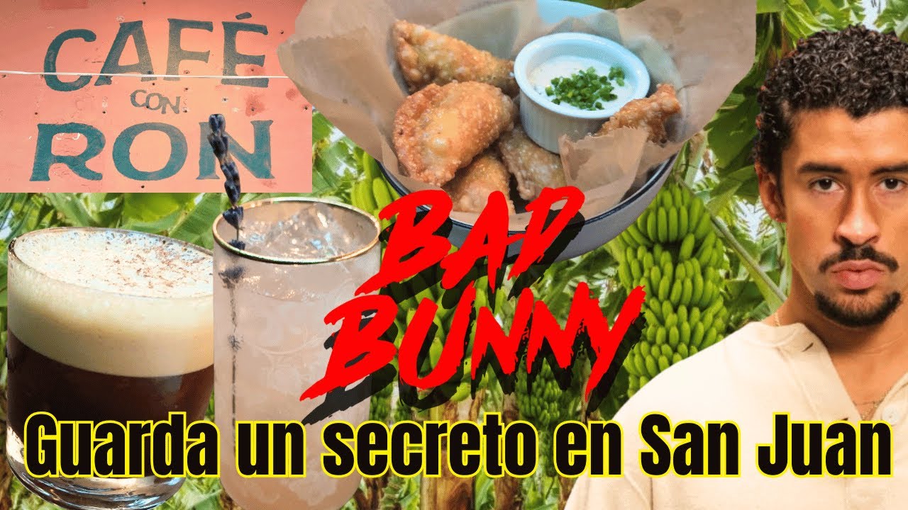 Café con Ron, el nuevo Coffee Bar de Bad Bunny 🇵🇷 - YouTube