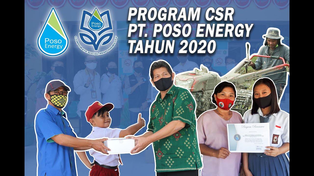 Program CSR PT. Poso Energy Tahun 2020 - YouTube