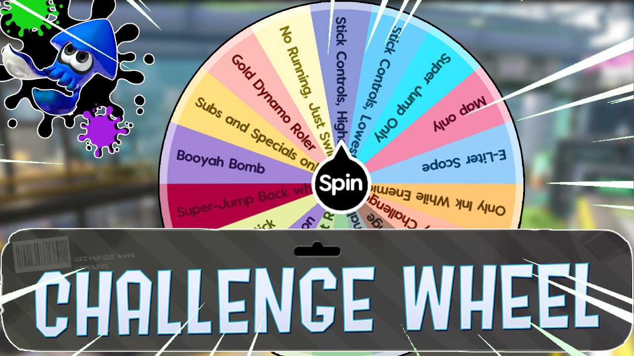 Splatoon 2 Challenge Wheel! - YouTube