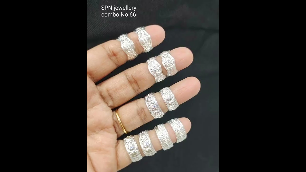 Silver Plated Jodvi...5 pairs Combo..Rs.350+$... Order Please ...