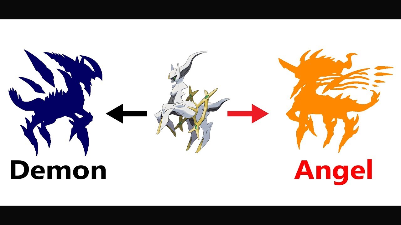Pokemon Angel and Demon Version - Legendary Arceus. - YouTube