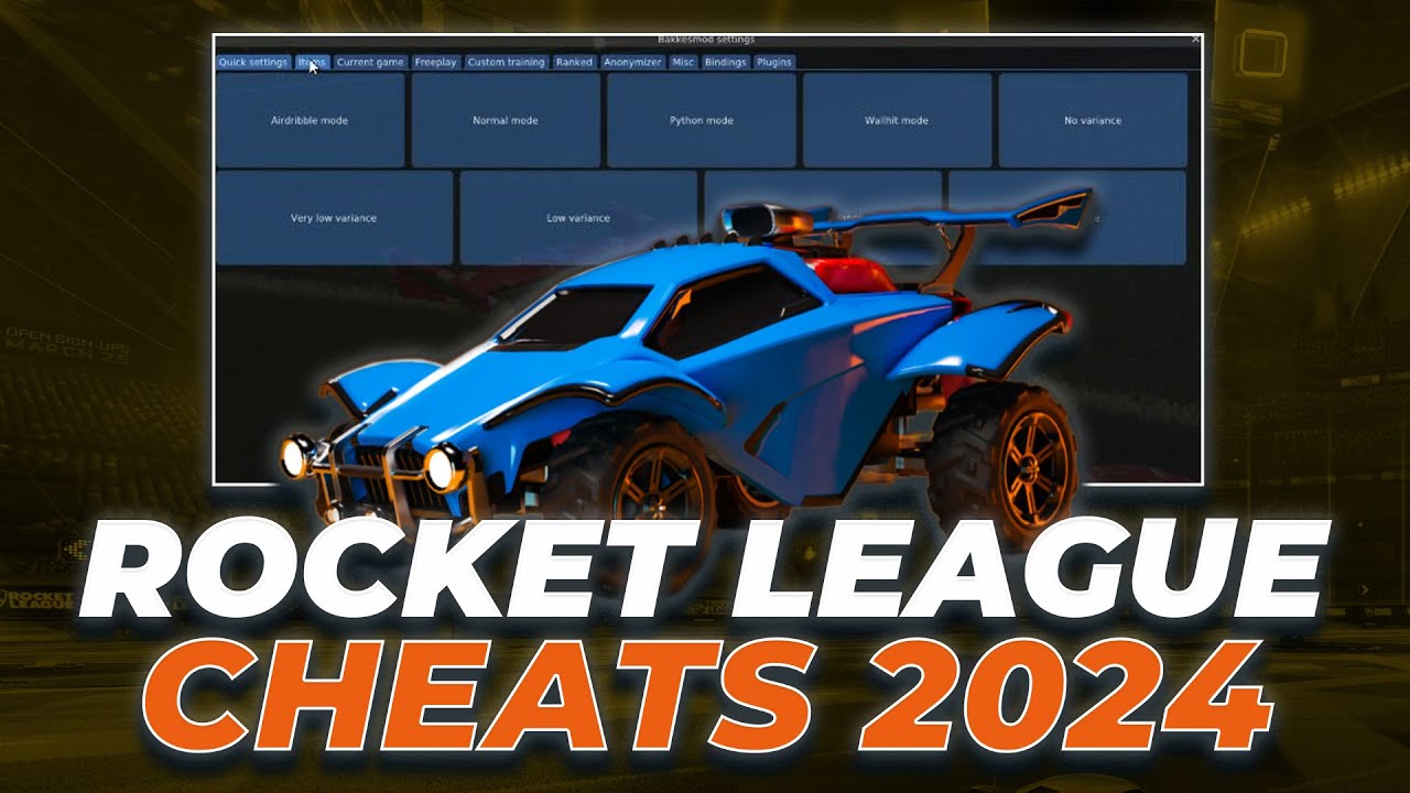 Rocket League Cheats Menu | FREE Rocket League Cheats [2024] | Rocket ...