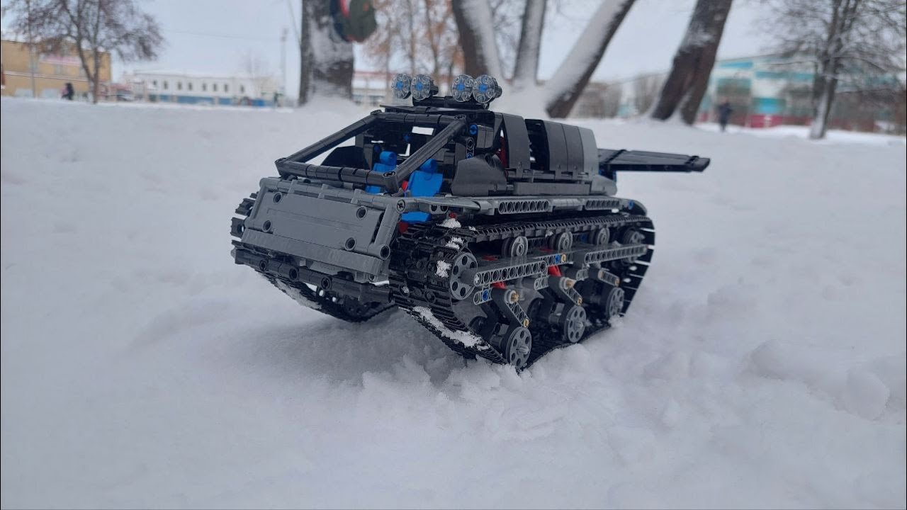 Lego Technic ripsaw (winter edition) - YouTube