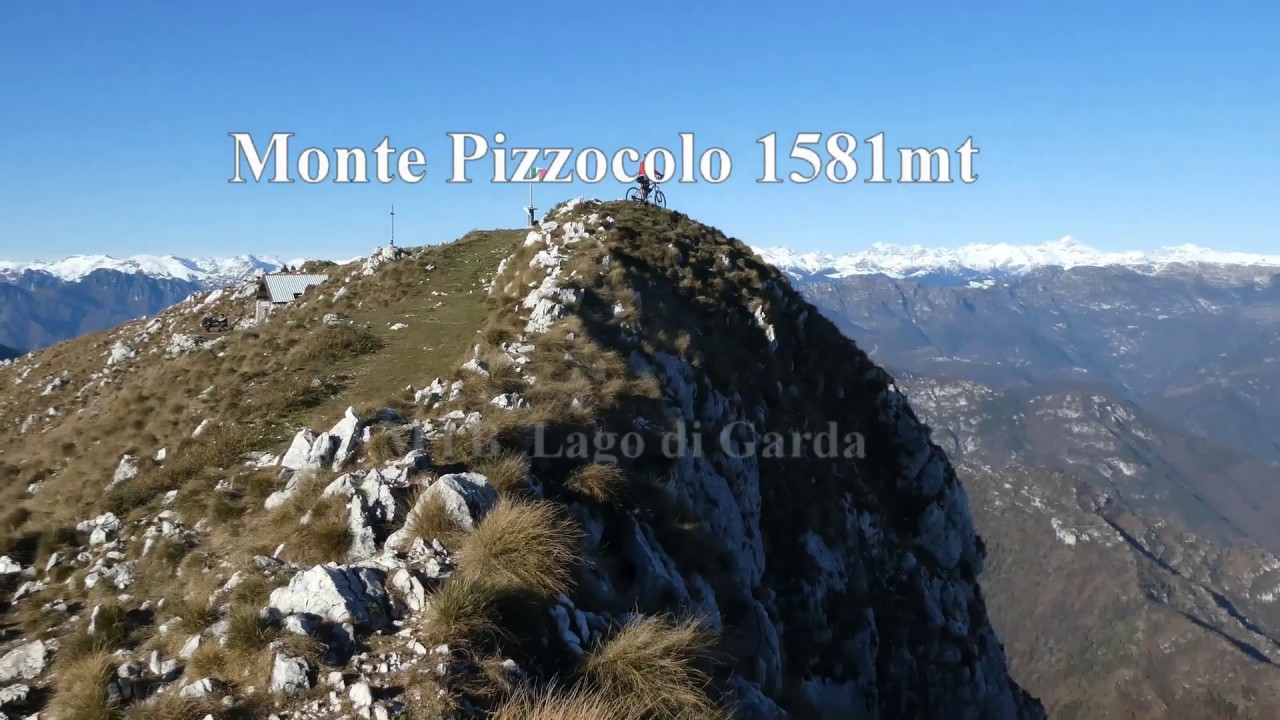 Monte PIZZOCOLO 1581mt MTB medio Lago di Garda - YouTube