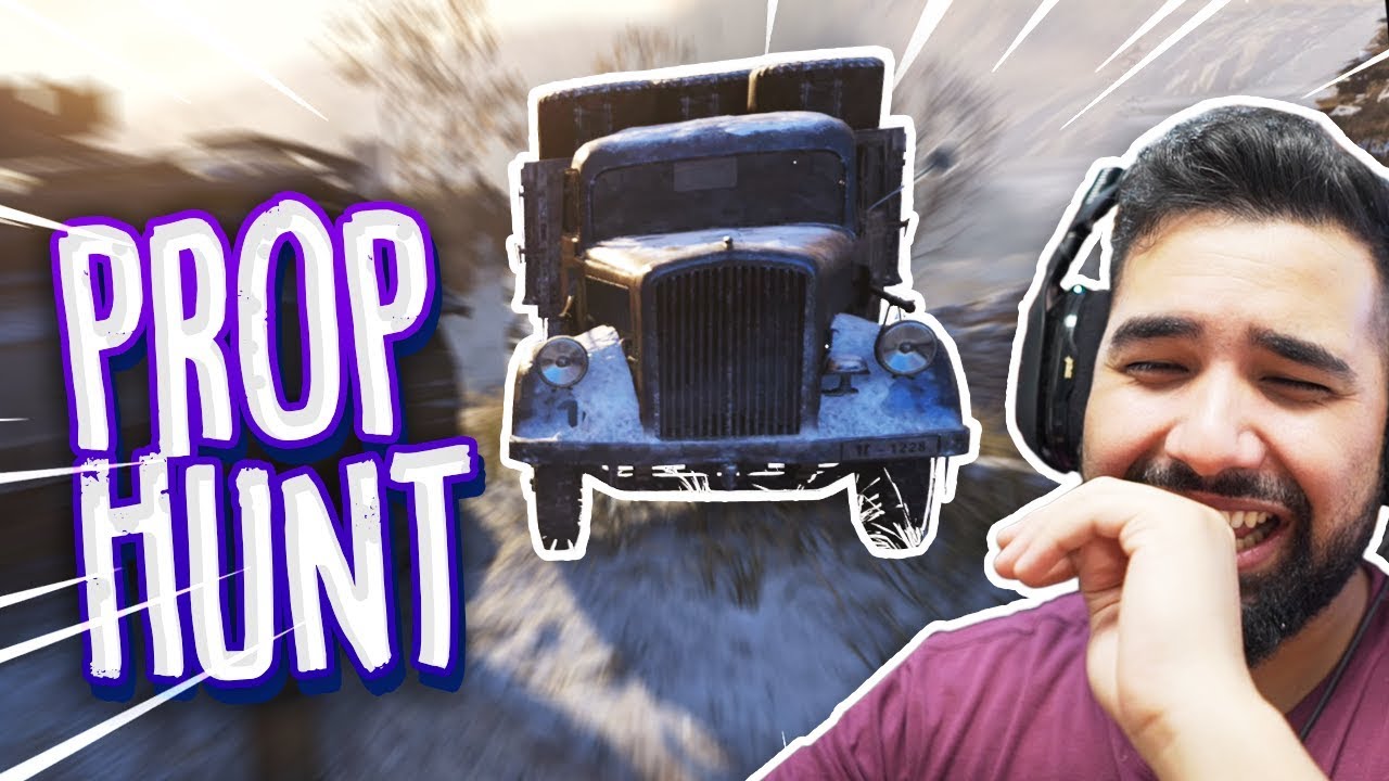 FUNNY SQUEAKER KID on Prop Hunt.. - YouTube