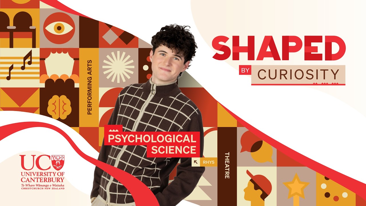 UC Shaped By | Rhys | Psychology | University of Canterbury - YouTube