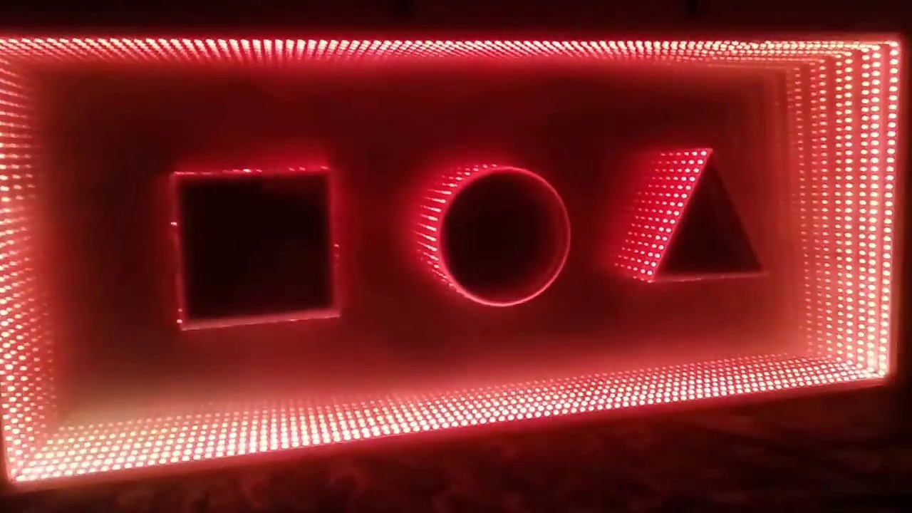 LED Infinity Mirror - YouTube