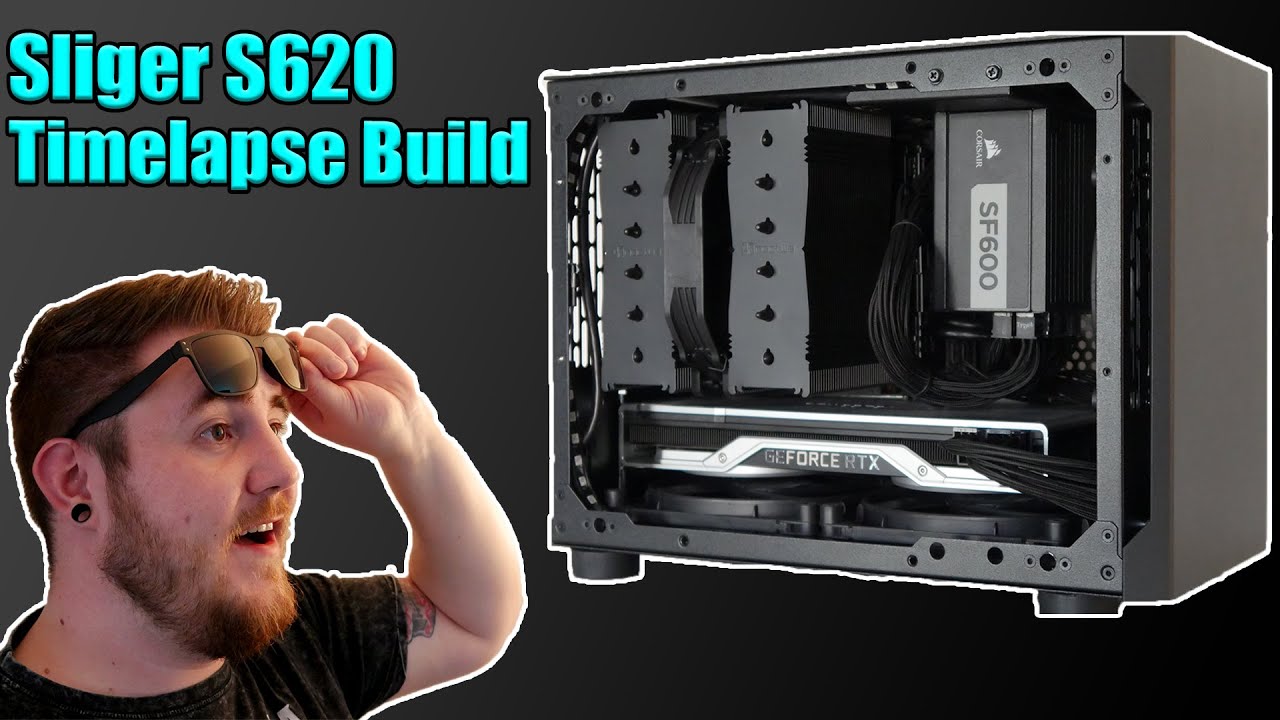 Sliger S620 Timelapse Build | 5800X & NH-D15 - YouTube