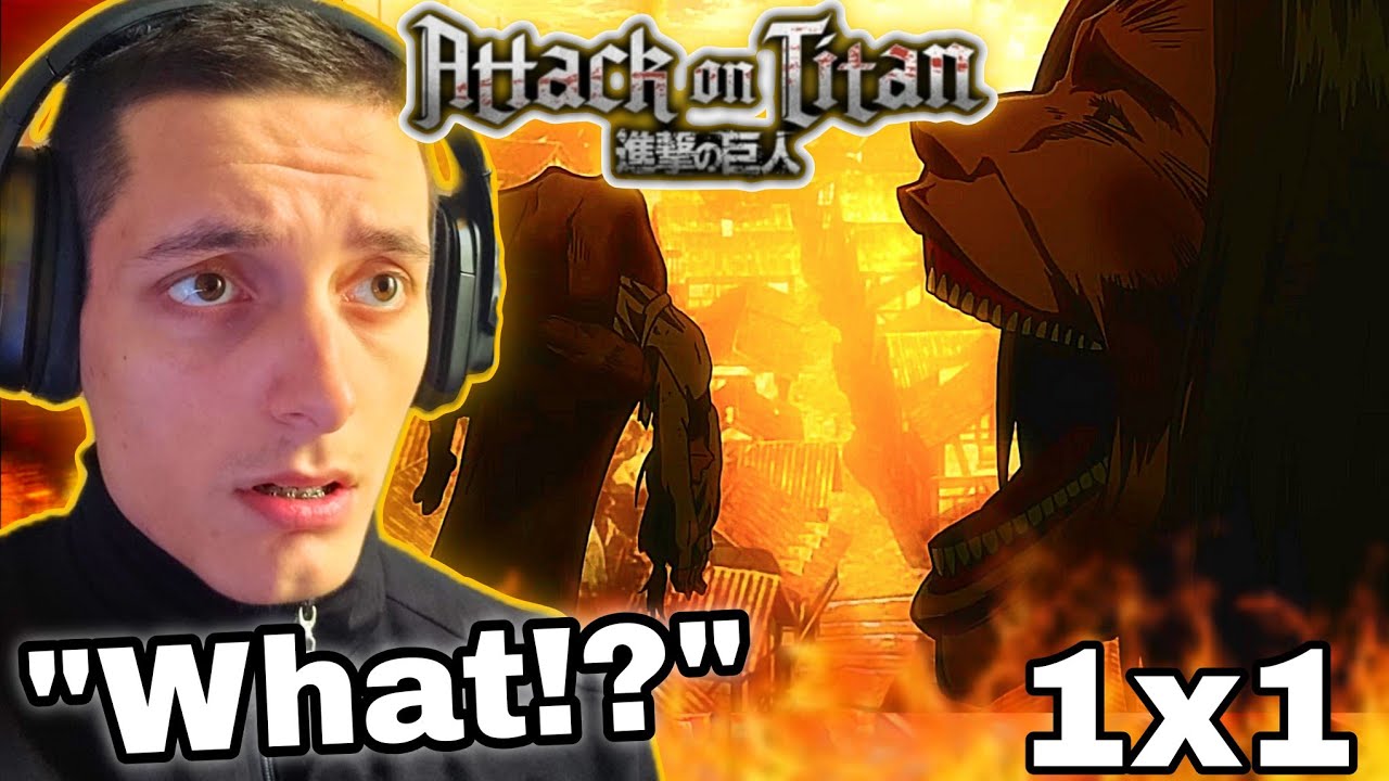 WAIT THIS ANIME IS ACTUALLY GOOD?? - "ATTACK ON TITAN" 1X01 REACTION ...