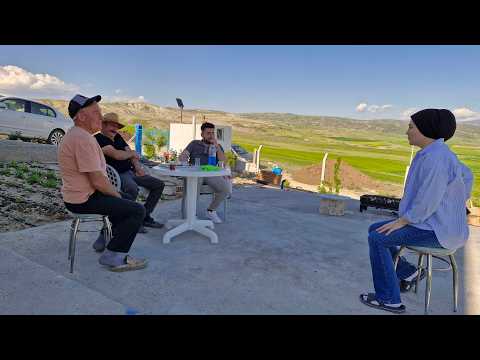 KÖYDE YAŞAM ÇAY MOLASI KARDEŞLERİMLE GÜZEL SOHBETLER