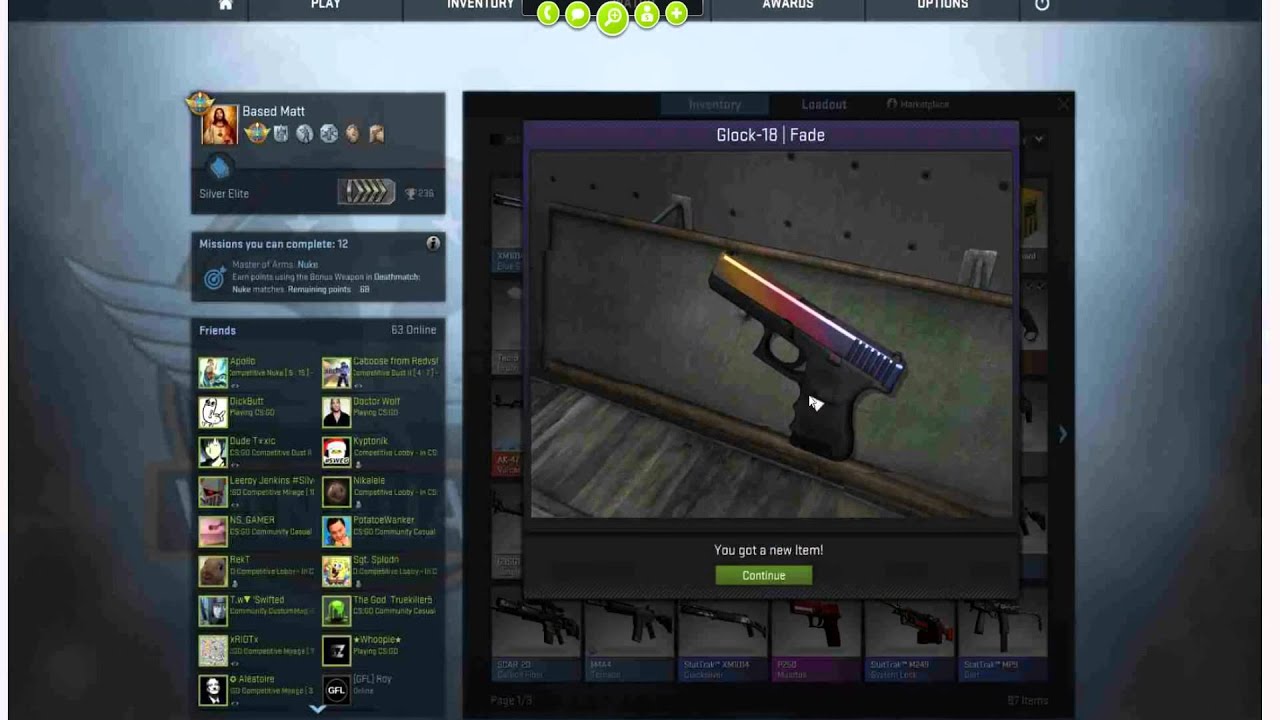 Glock-18 Fade Trade-Up (HIGH RISK)! - YouTube