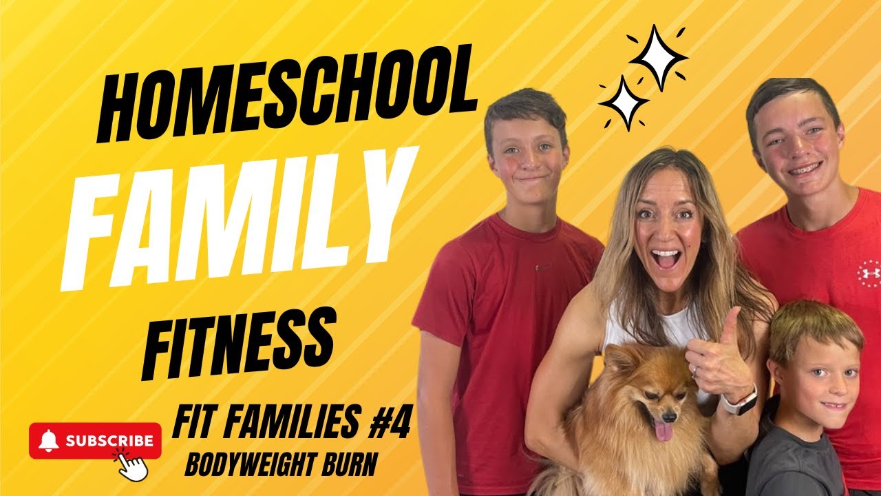 💪🏻 FIT FAMILIES #4 - 10 MIN family workouts | BODYWEIGHT Burn ...