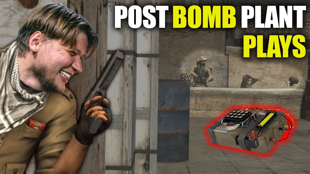 Insane CS:GO Pro Post Bomb Plant Plays! - YouTube
