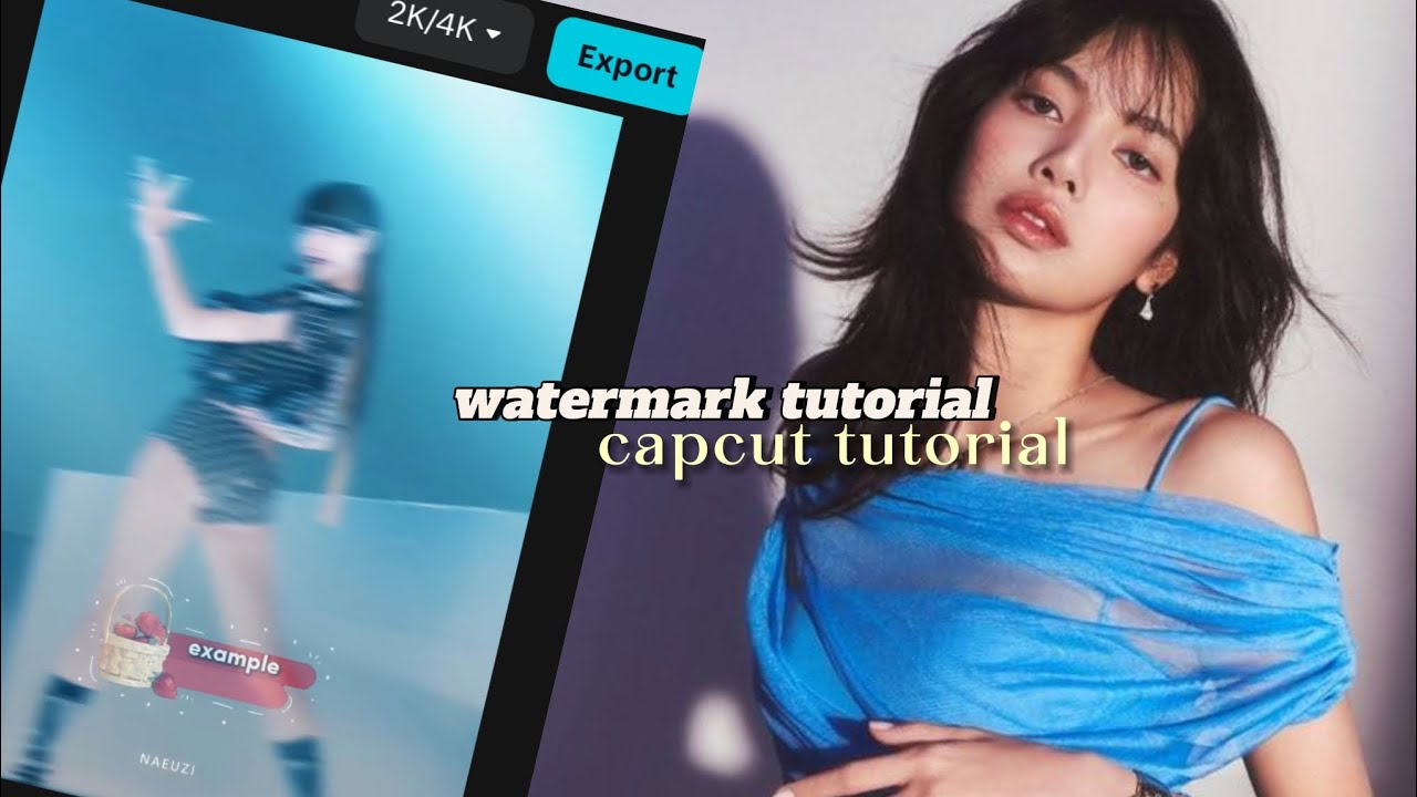 two types of watermark tutorial/ capcut tutorial/easy tutorial/ no capcut pro needed - YouTube