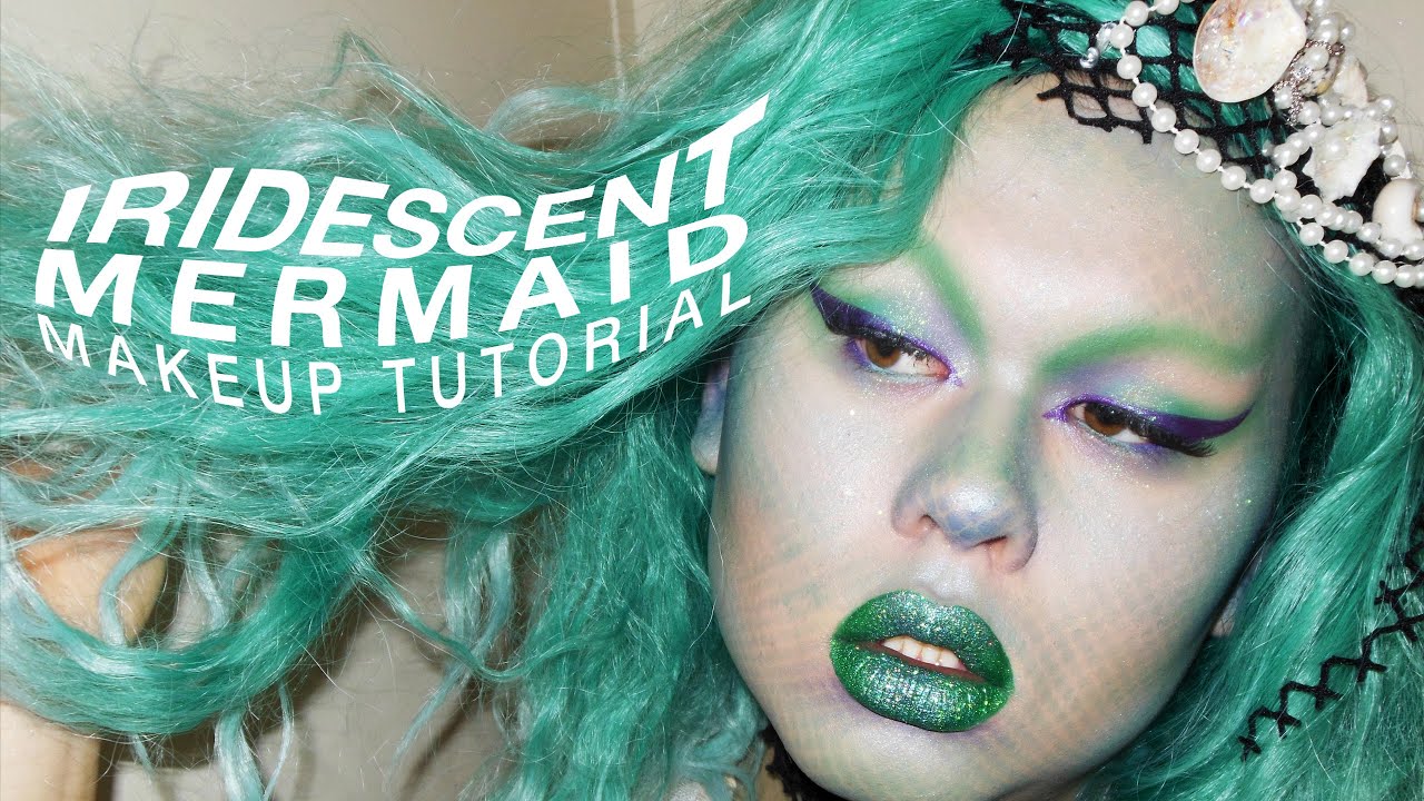 IRIDESCENT MERMAID Makeup Tutorial | THIS IS HALLOWEEN - YouTube