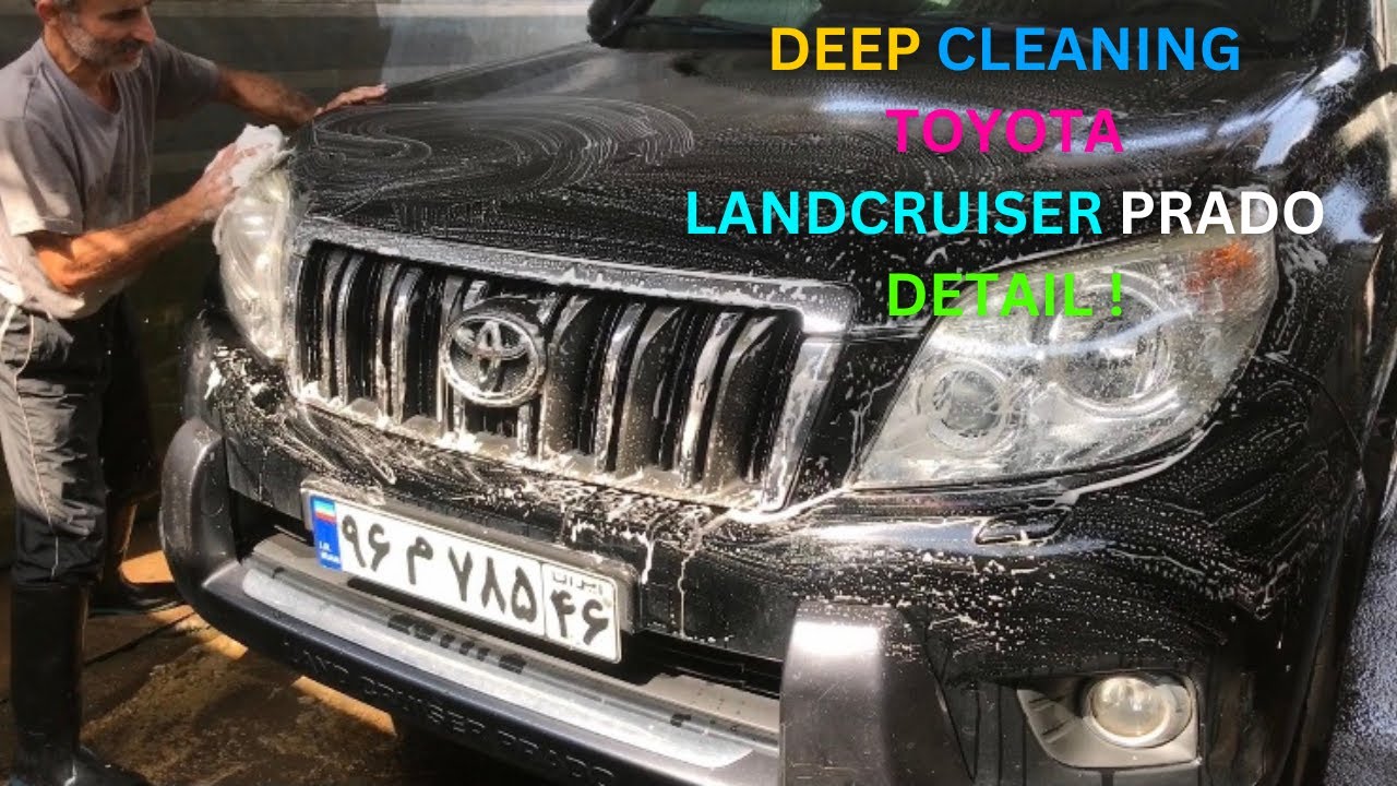 Deep Cleaning Toyota LandCruiser PRADO! | Insane Satisfying Disaster ...