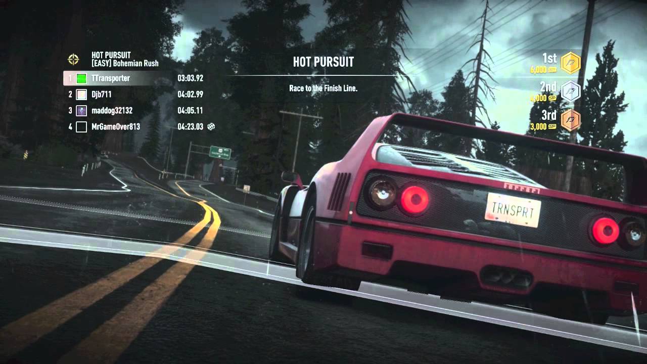Need For Speed Rivals (Xbox One): Ferrari F40 (Racer) - YouTube