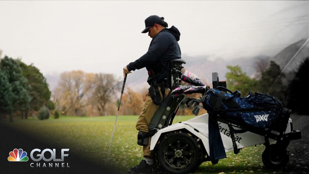 'Made my life better': How Adaptive Open golfer showed unbreakable ...