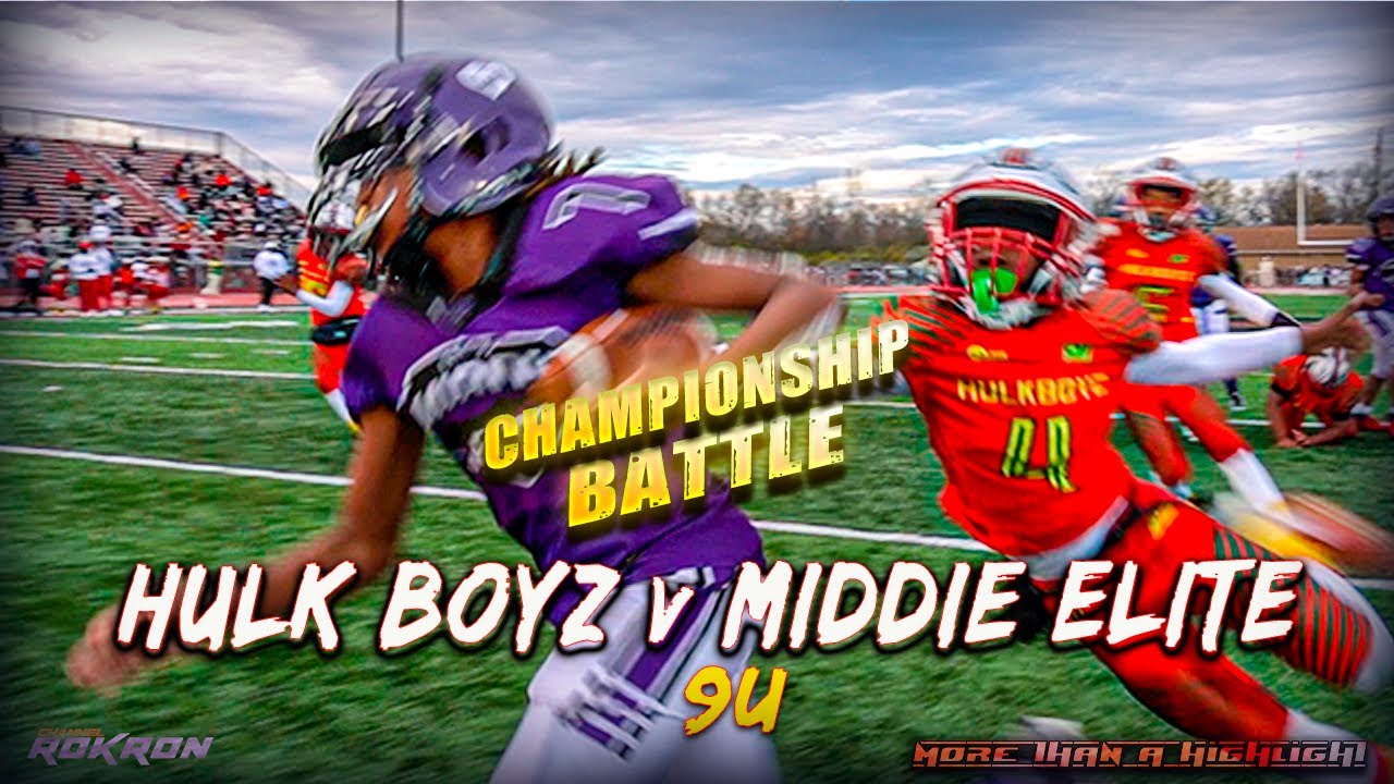 9U Championship Battle: Hulk Boyz vs. Middie Elite! 💥 - YouTube