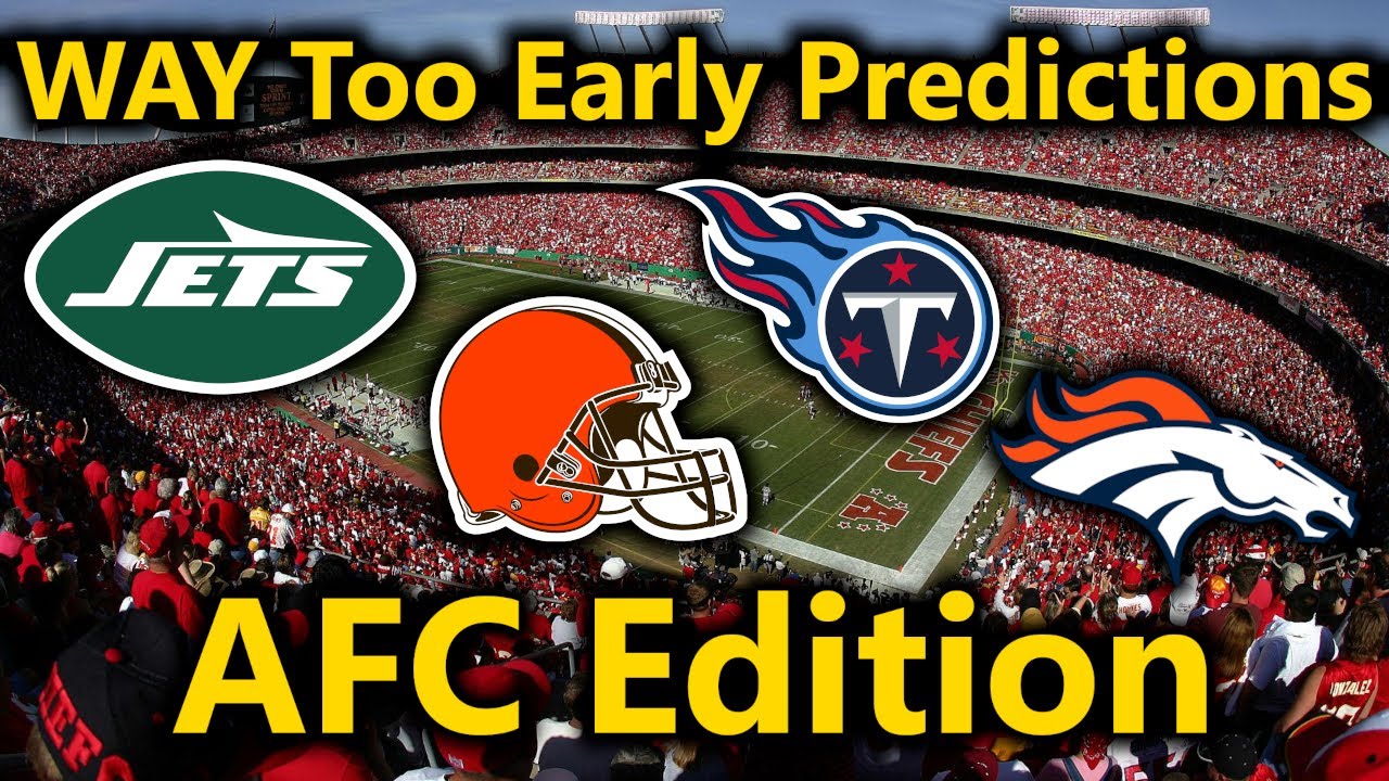 Who will the AFC's BEST TEAM be in 2025??? | NFL 2025 Way Too Early ...