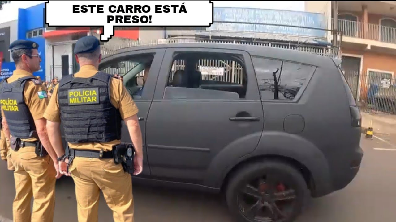 CARRO DO BOTO FOI PRESO NA BLITZ - YouTube