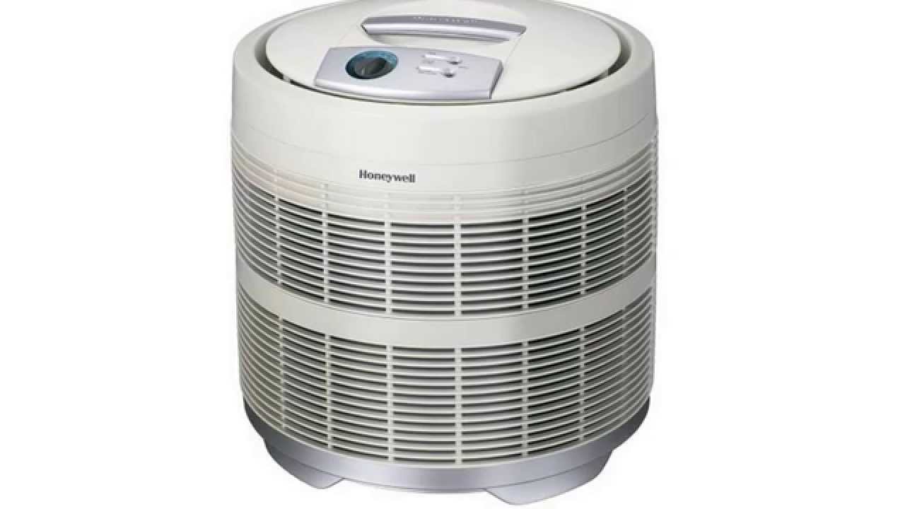 Honeywell 50250-S 99.97% Pure HEPA Round Air Purifier - YouTube