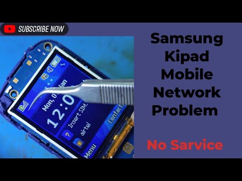Samsung Kipad Mobile Network Problem // Samsung B313E Network Problem ...
