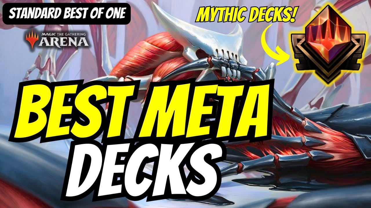 Best MTG Standard Best of One Decks Tier 1 Decks to Reach Mythic Rank ...
