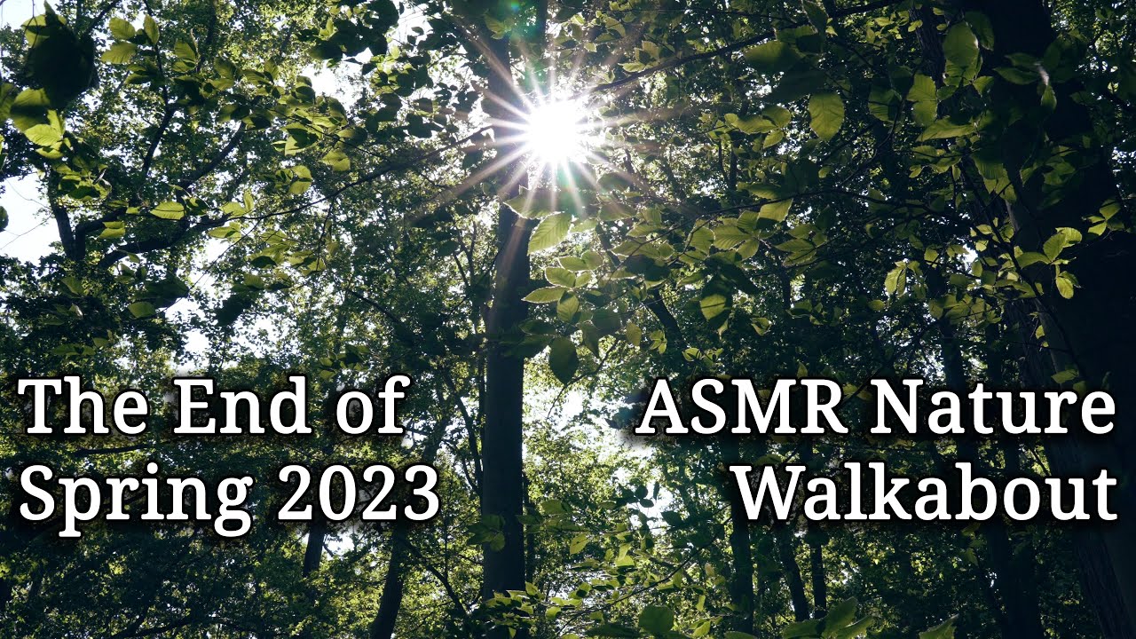 Spring's End 2023 | ASMR Nature Walkabout - YouTube