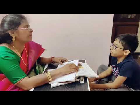 Teaching Tamil to my student who is in 5th std@Saraswathi Online Home Tutor-Chennai - YouTube